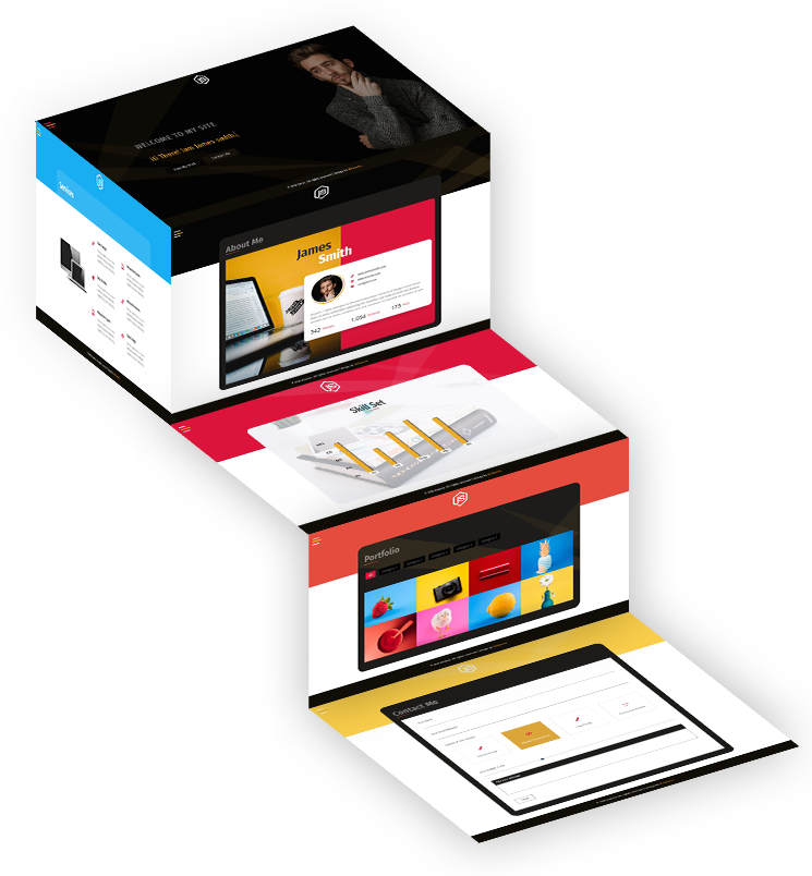 Strive Personal Category Bootstrap Responsive website Template ...